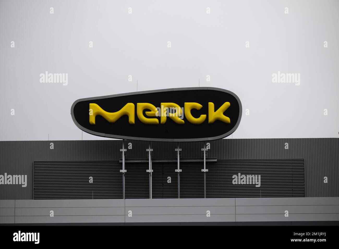 Darmstadt, Germany. 06th Dec, 2022. The logo of the Merck ...