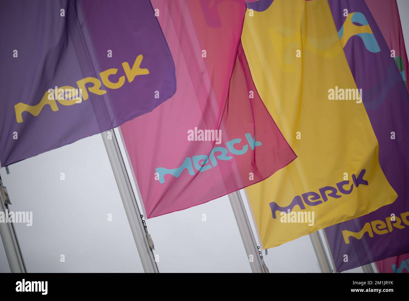 Darmstadt, Germany. 06th Dec, 2022. The logo of the Merck ...