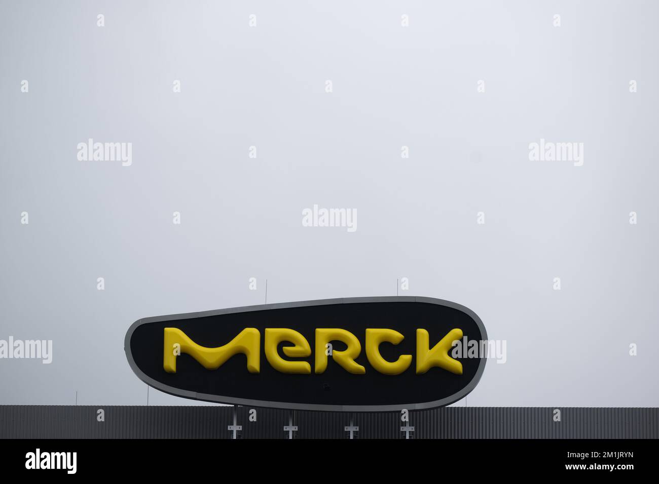 Darmstadt, Germany. 06th Dec, 2022. The logo of the Merck ...