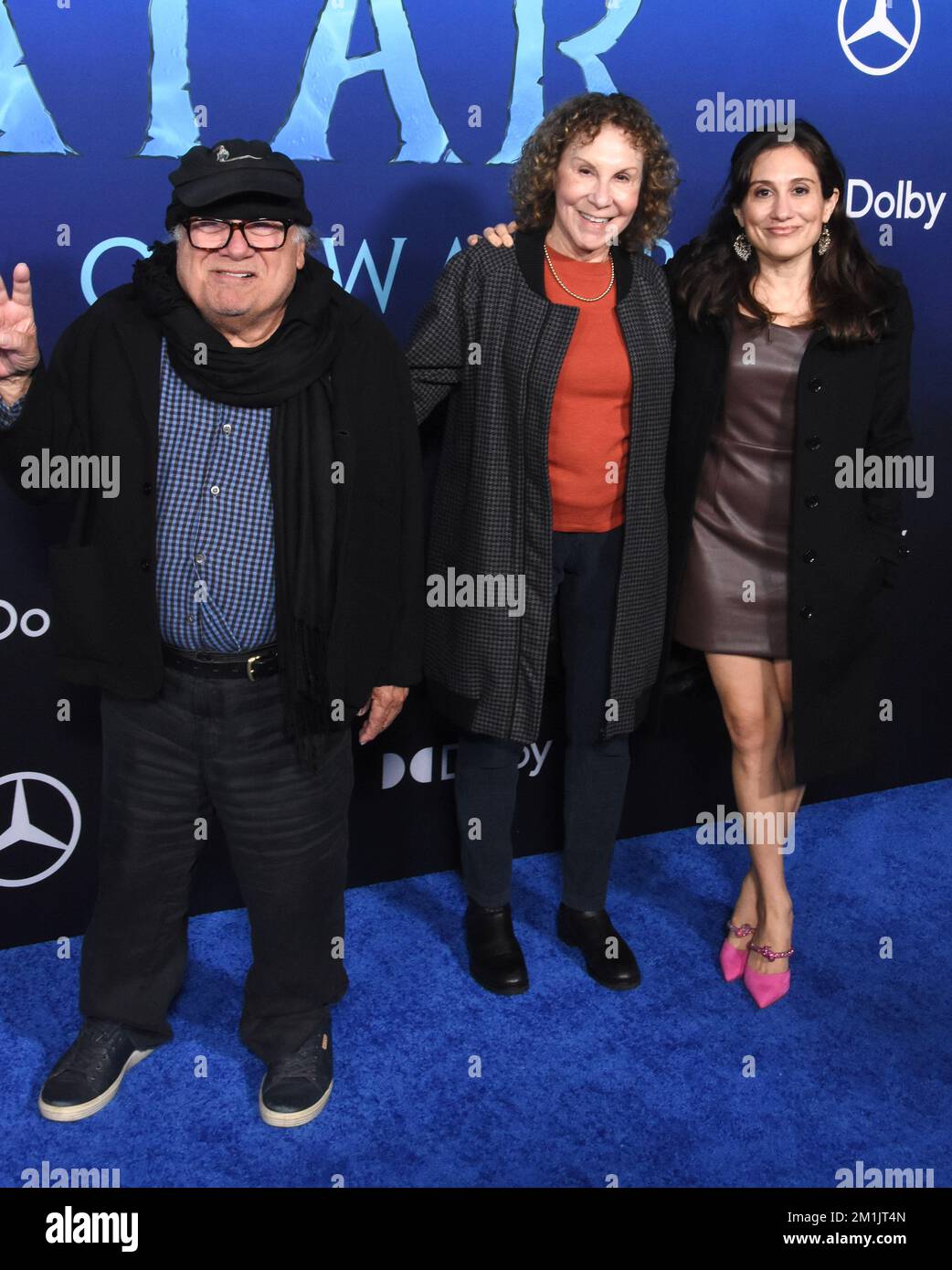 Hollywood, California, USA 12th December 2022 Actor Danny DeVito, Actress Rhea Perlman and ...