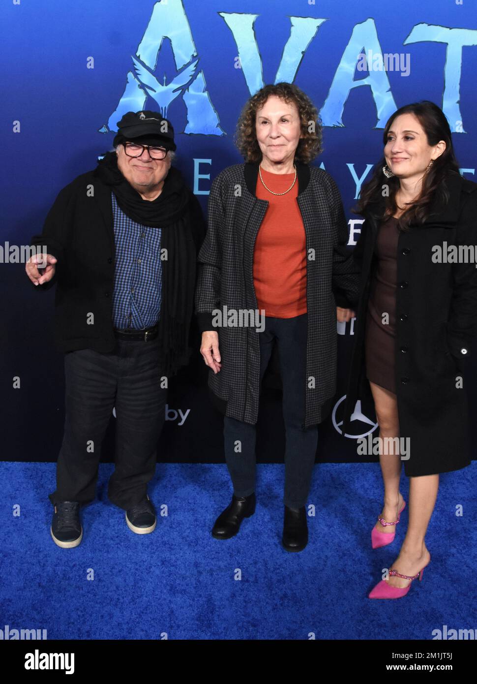 Hollywood, California, USA 12th December 2022 Actor Danny DeVito, Actress Rhea Perlman and ...