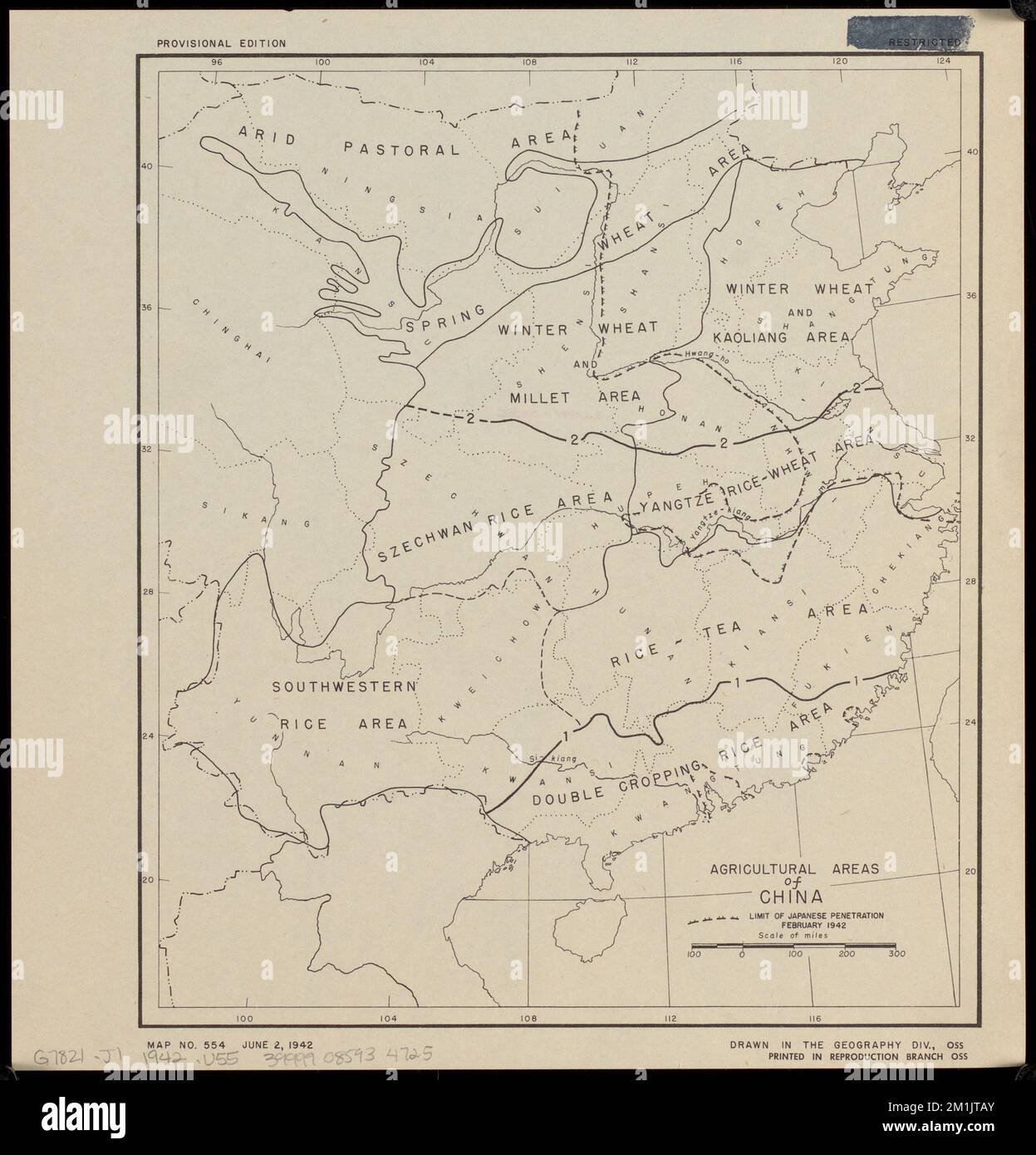 Agricultural areas of China , Agriculture, China, Maps, China, Maps ...
