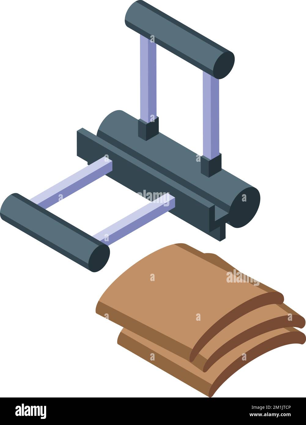 Roof install tool icon isometric vector. Drain window. Repair house ...