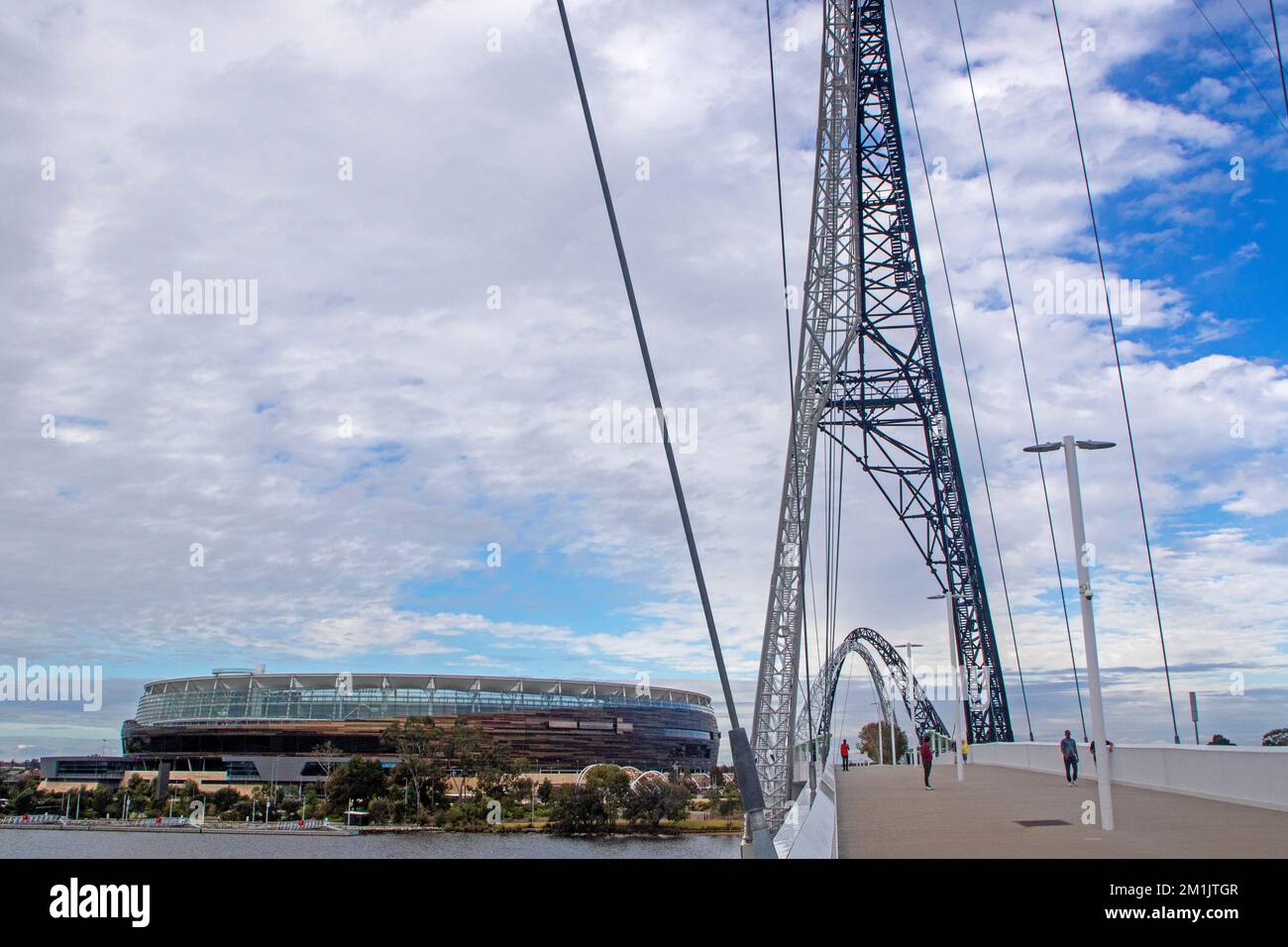 Matagarup Bridge and Optus Stadium Stock Photo - Alamy Matagarup Bridge and Optus Stadium Stock Photo - Alamy