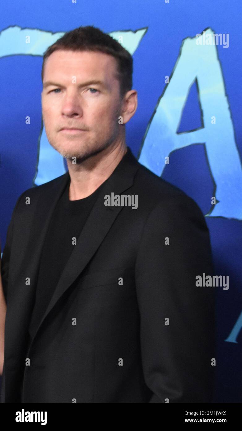 Hollywood, California, USA 12th December 2022 Actor Sam Worthington ...