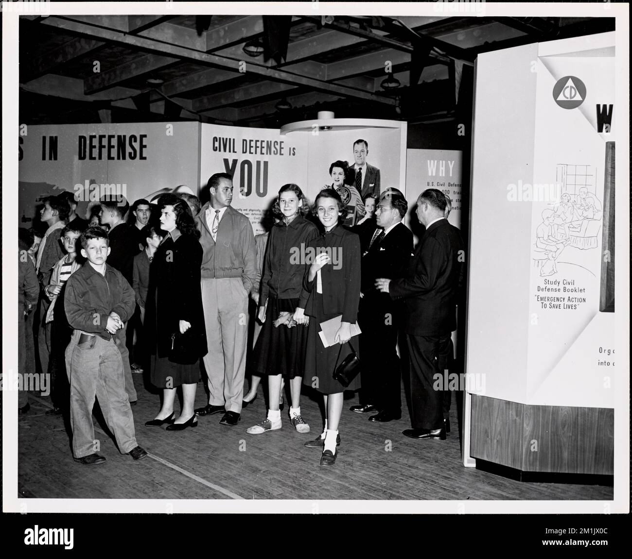 'Alert America' Convoy , Exhibitions, Civil defense. Records of the ...