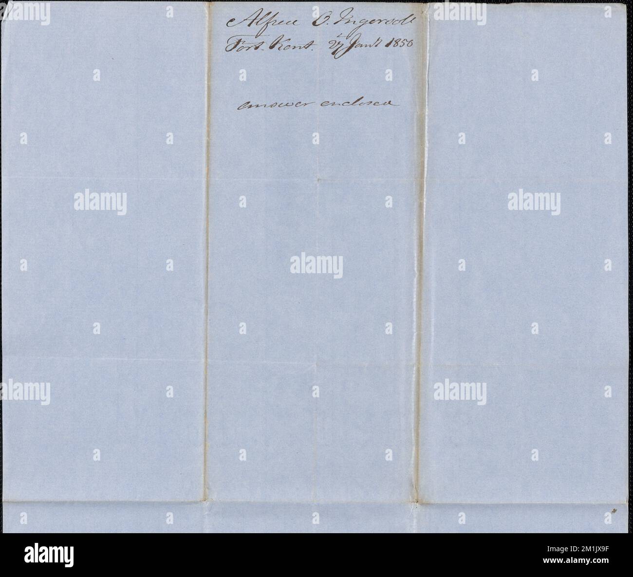 Alfred O. Ingersoll to George Coffin, 27 January 1850 , Public land ...