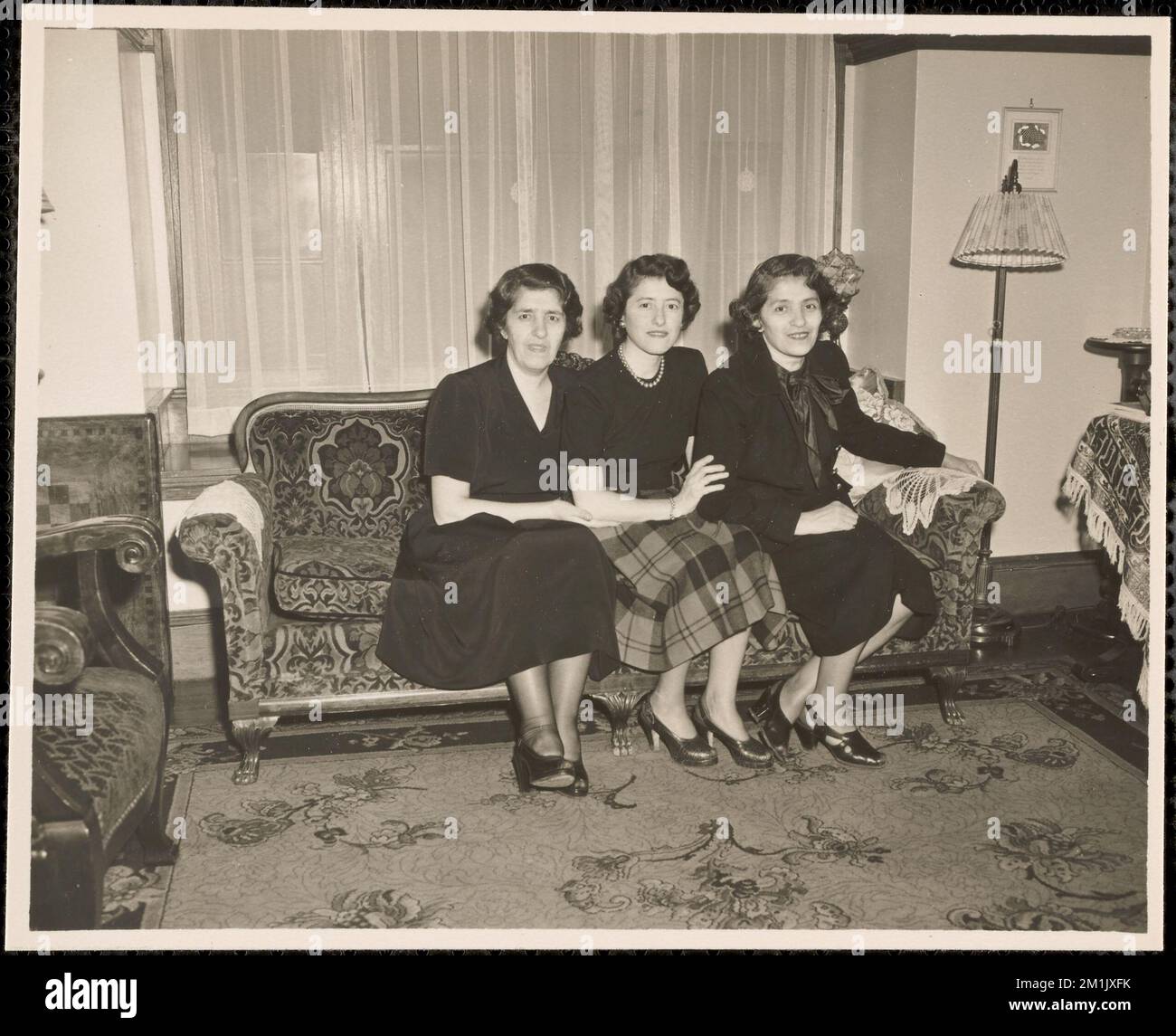 Alice, Lucy, Florence Aroyan , Families. Leon Abdalian Collection Stock ...