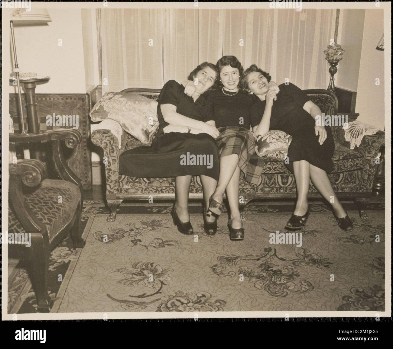 Alice, Lucy, Florence Aroyan , Families. Leon Abdalian Collection Stock ...