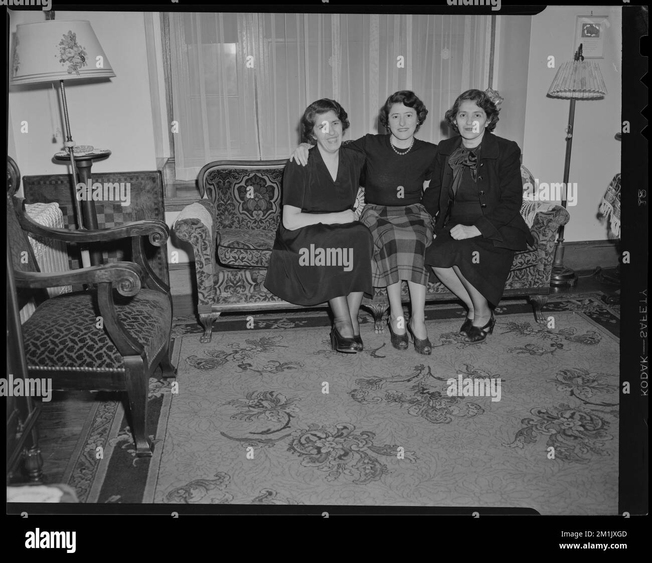 Alice, Lucy, Florence Aroyan , Families. Leon Abdalian Collection Stock ...