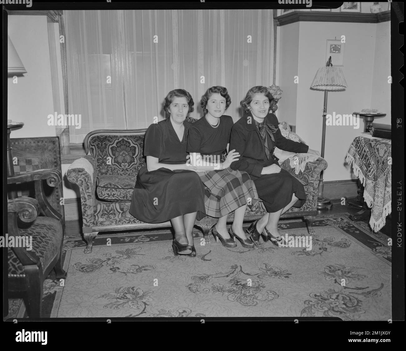Alice, Lucy, Florence Aroyan , Families. Leon Abdalian Collection Stock ...