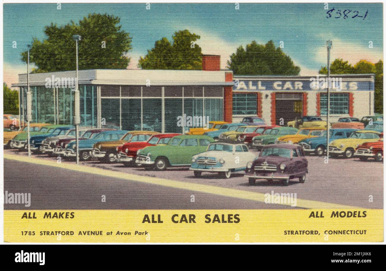 All Car Sales, all makes, all models. 1785 Stratford Avenue at Avon ...