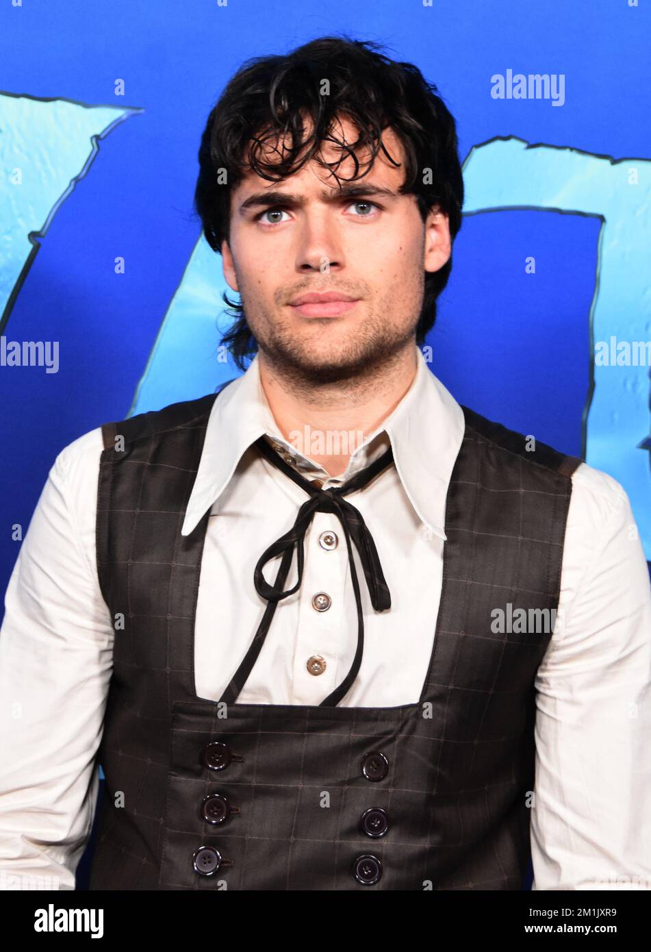 Hollywood, California, USA 12th December 2022 Actor Jamie Flatters ...