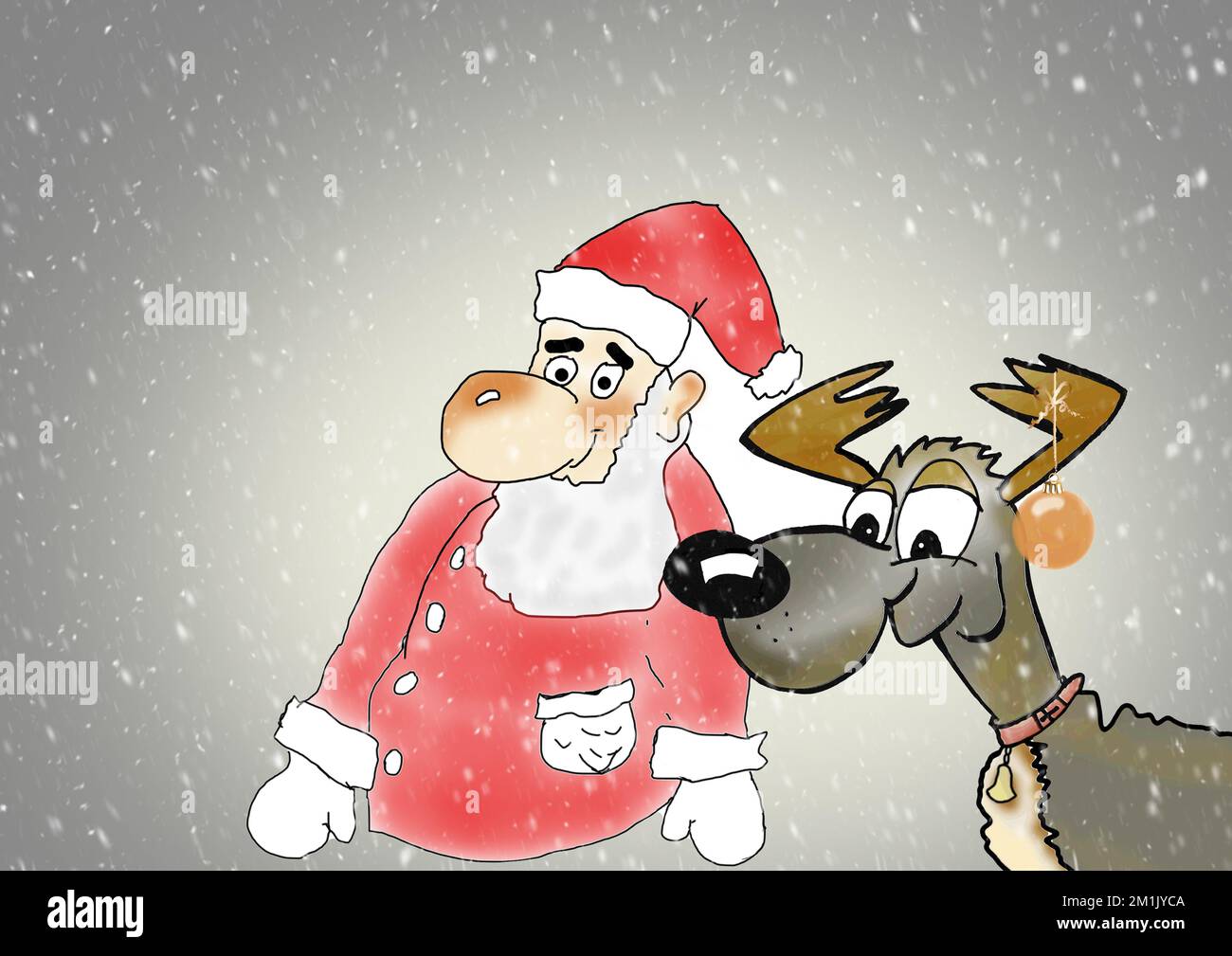 Nikolaus Lustig Cartoon