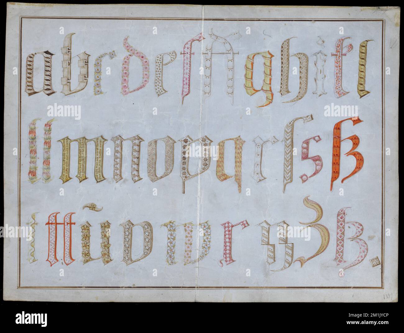 Alphabet sheet Stock Photo - Alamy