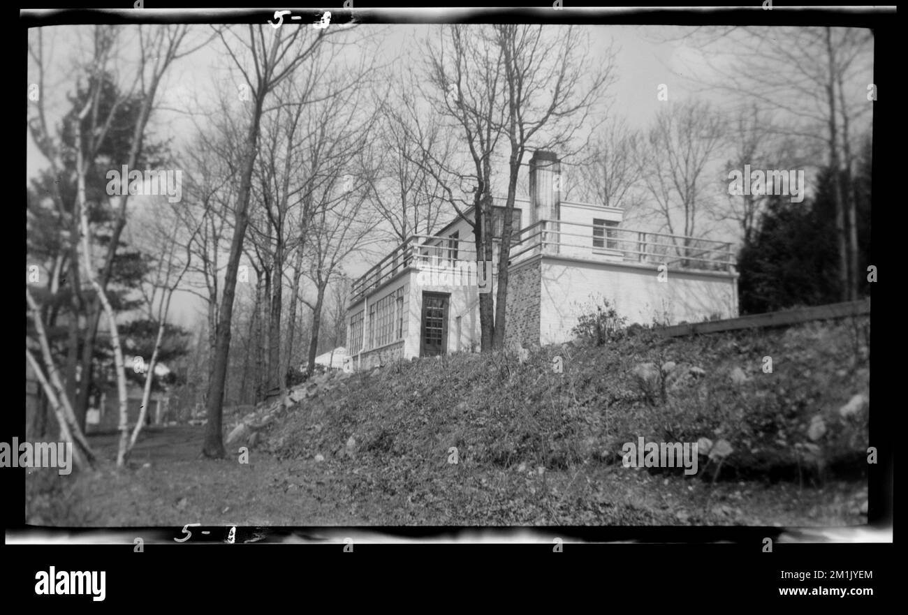 Alpine Terrace #1 , Houses. Needham Building Collection Stock Photo - Alamy