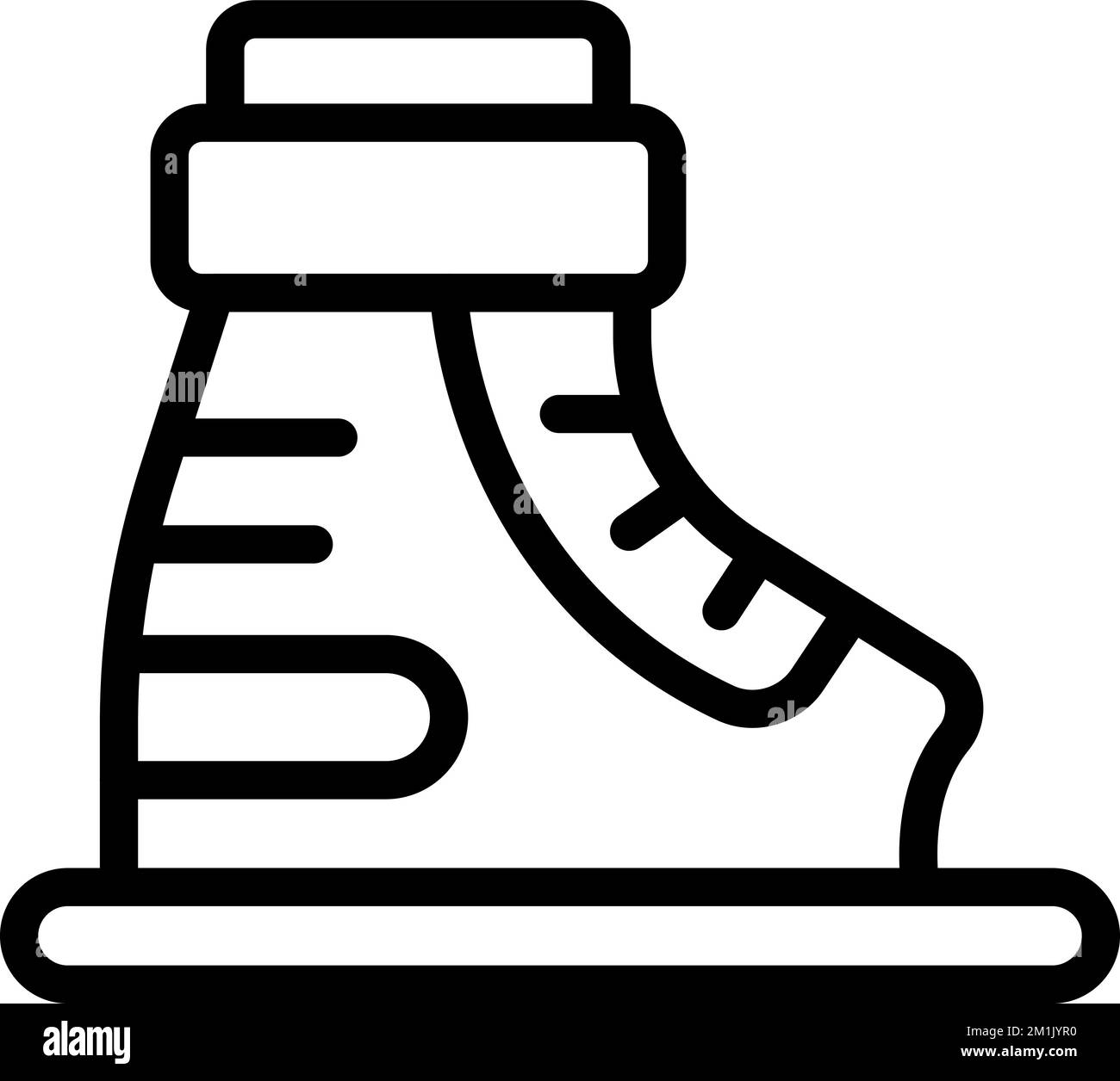 Diving boot icon outline hi-res stock photography and images - Alamy