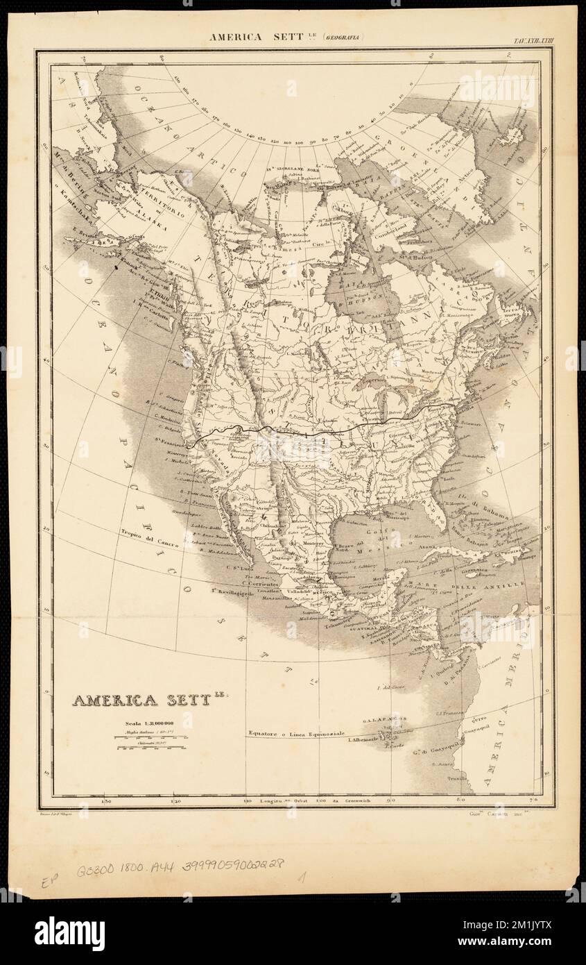 America settle , North America, Maps Norman B. Leventhal Map Center ...