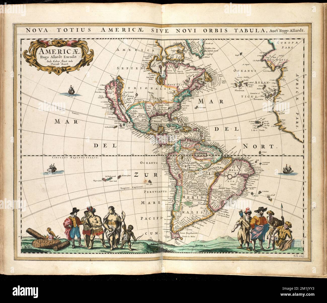 Americae , America, Maps, Early works to 1800, Western Hemisphere, Maps ...