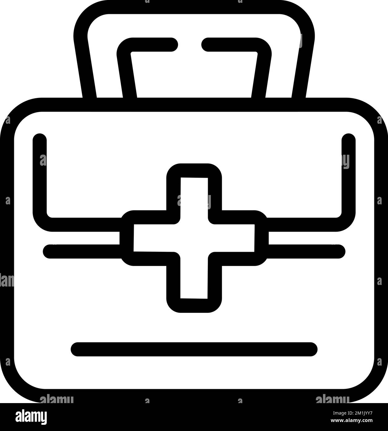 First aid kit icon outline vector. Beach holiday. Sea fun Stock Vector ...