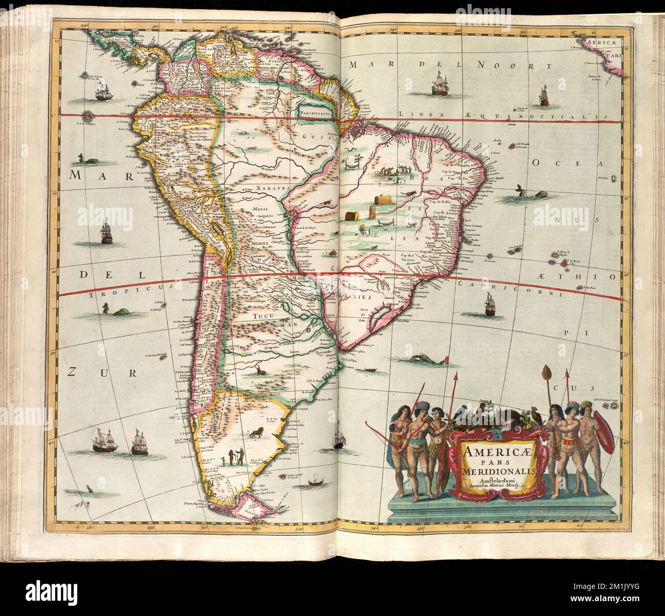 Americae pars meridionalis , South America, Maps, Early works to 1800 ...