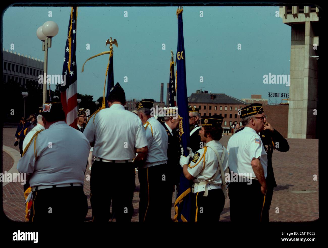 Legion flag hi-res stock photography and images - Alamy