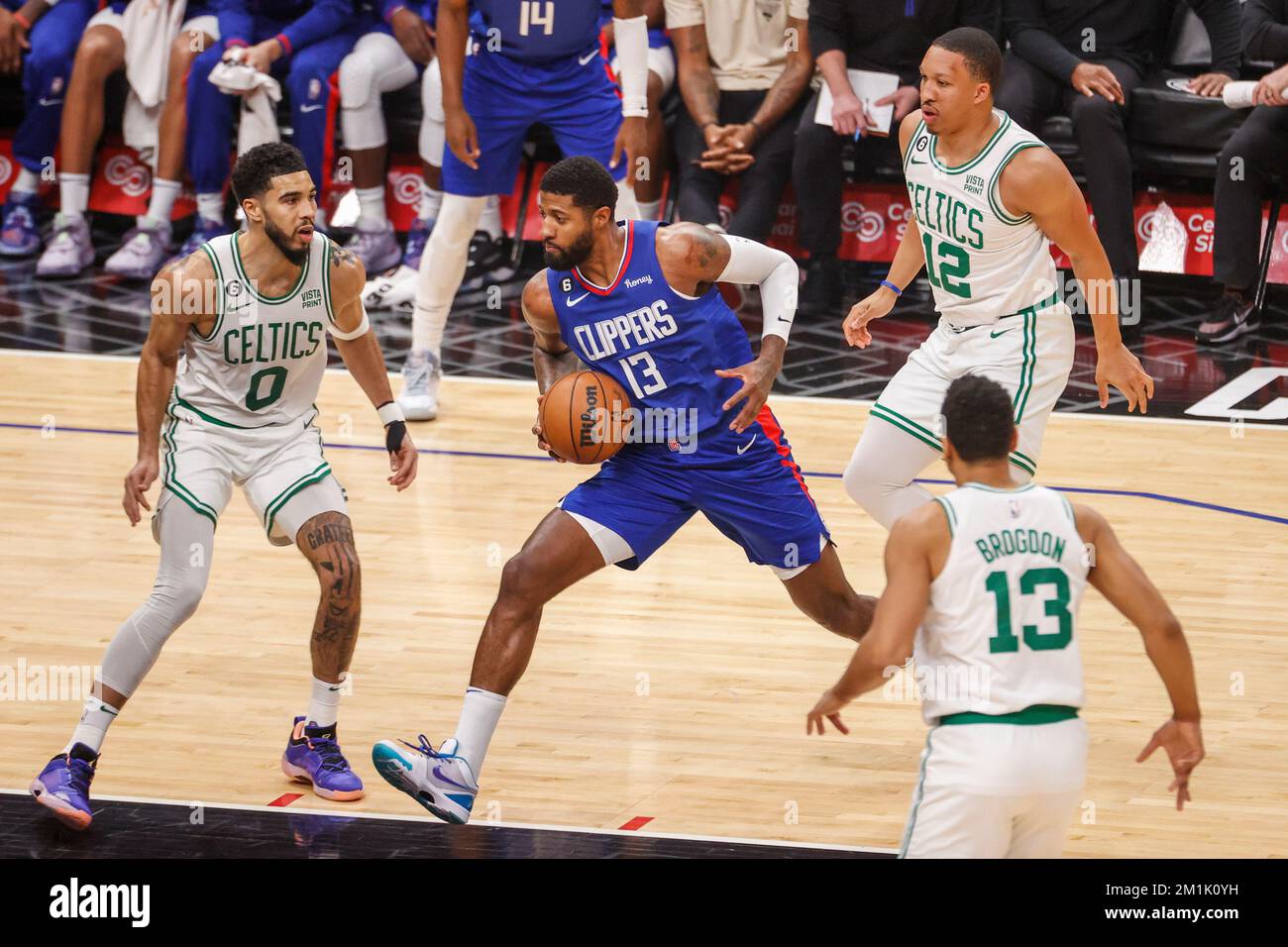 Los Angeles, California, USA. 12th Dec, 2022. Los Angeles Clippers ...