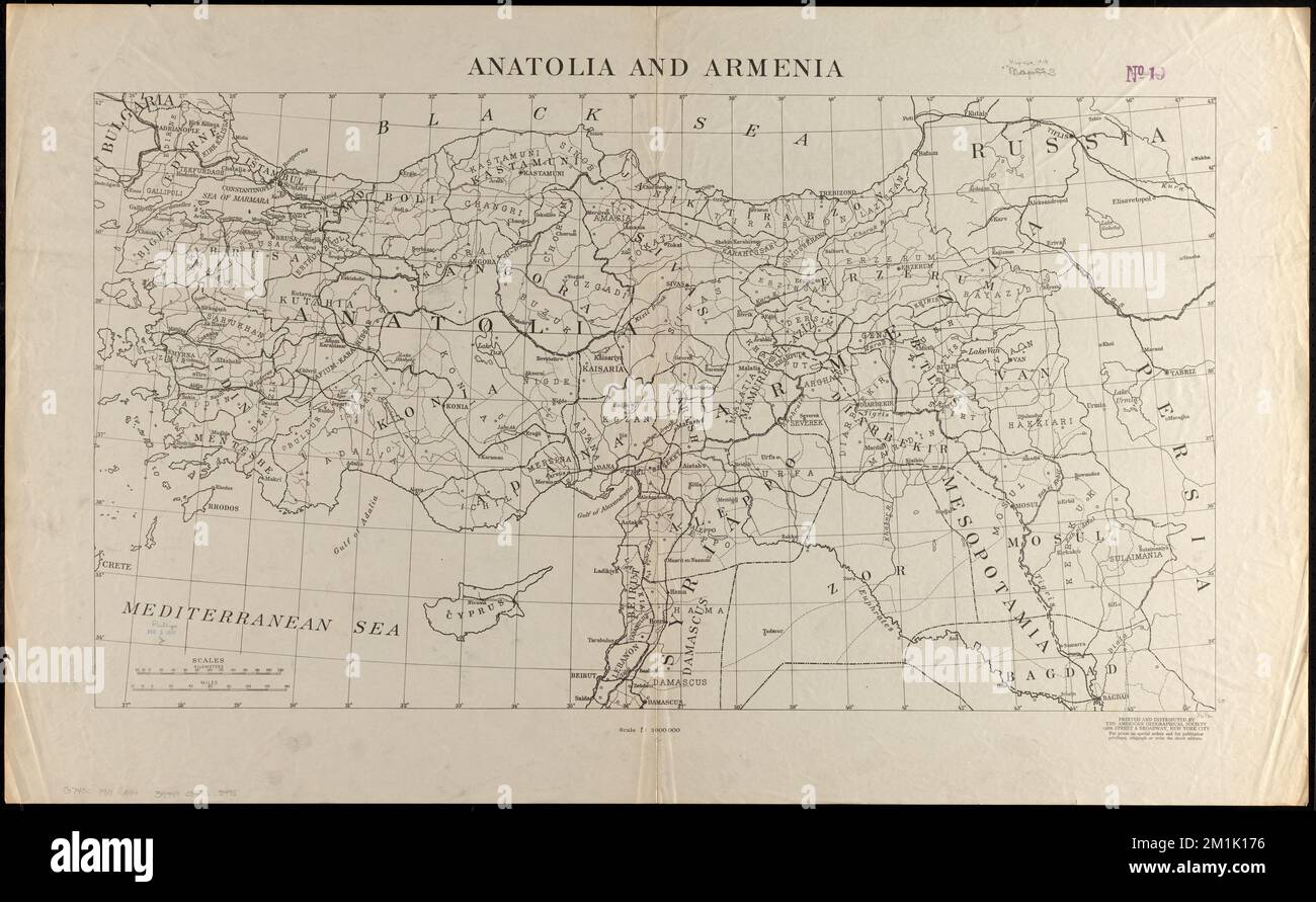 Anatolia and Armenia , Turkey, Maps, Armenia Republic, Maps Norman B ...