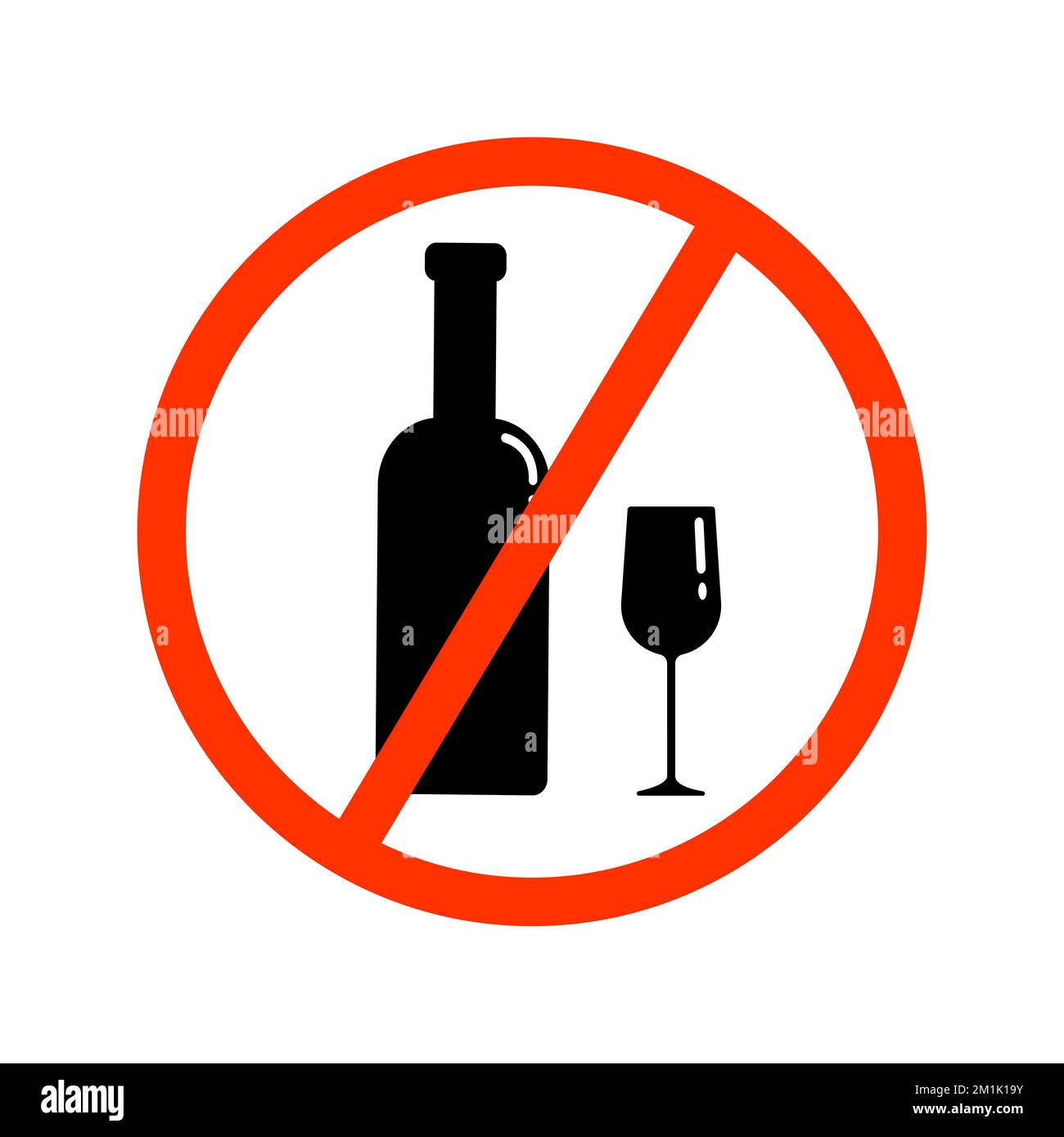 Alcohol warning label Stock Vector Images - Alamy