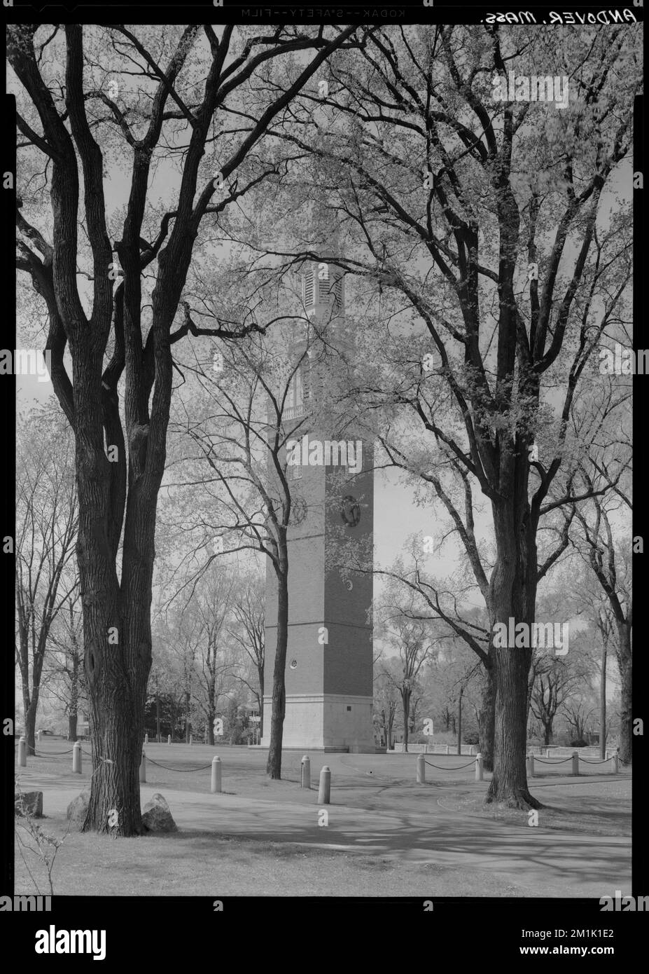 Andover , Architecture, Towers, Trees, Phillips Academy. Samuel ...
