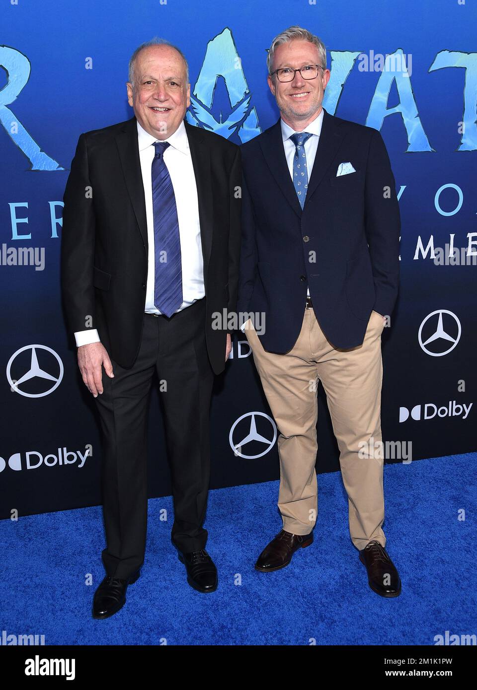 Hollywood, CA on December 12, 2022. Joe Letteri and David Barrett ...