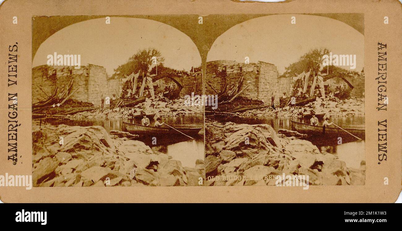 Andover Bridge collapse , Bridges, Bridge failures Stock Photo - Alamy