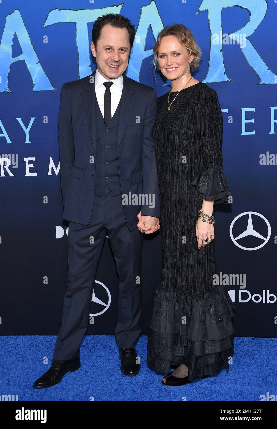 Hollywood, CA on December 12, 2022. Giovanni Ribisi and Emily Ward ...