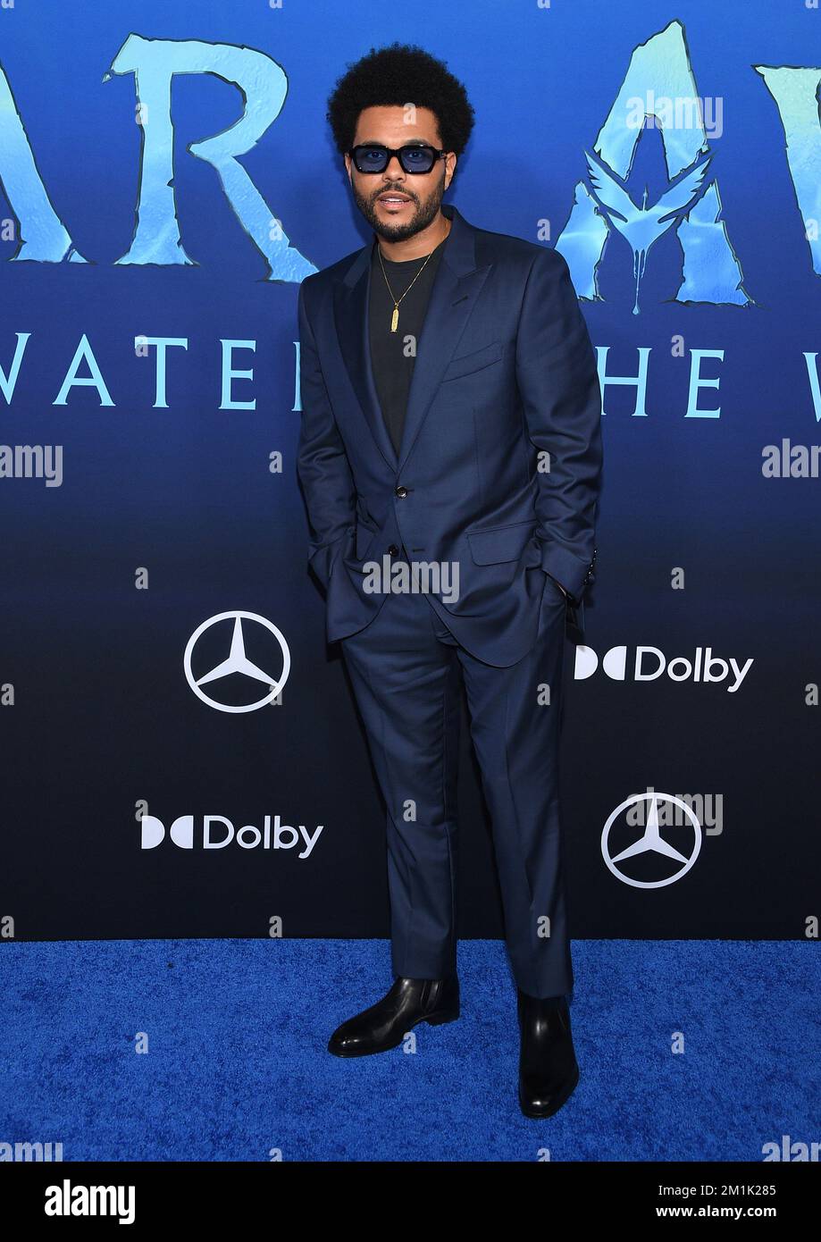 Hollywood, CA on December 12, 2022. The Weeknd arriving to the U.S ...