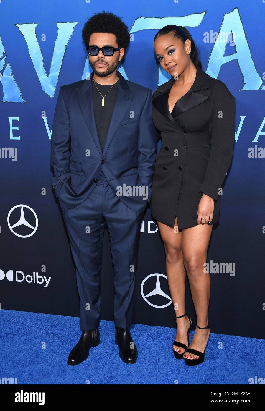 Hollywood, CA on December 12, 2022. The Weeknd and H.E.R. aka Gabriella ...