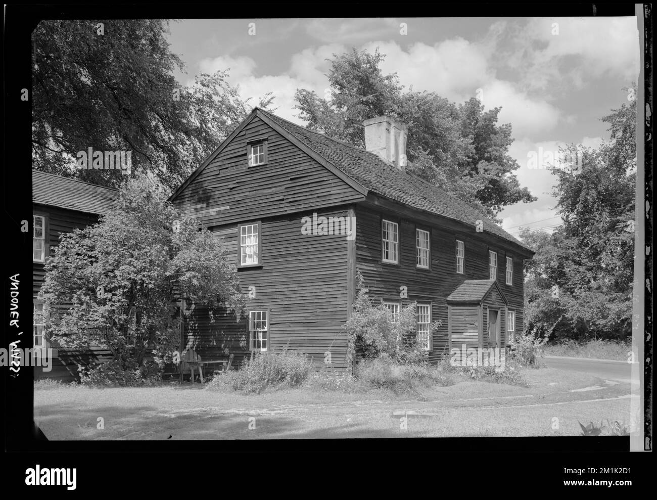 Andover, summer , Architecture, Dwellings. Samuel Chamberlain ...