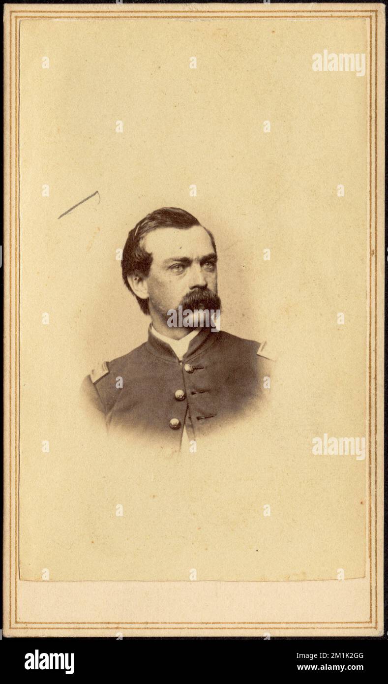 Andrew Potter , Military officers, Carte de Visite Collection Stock ...