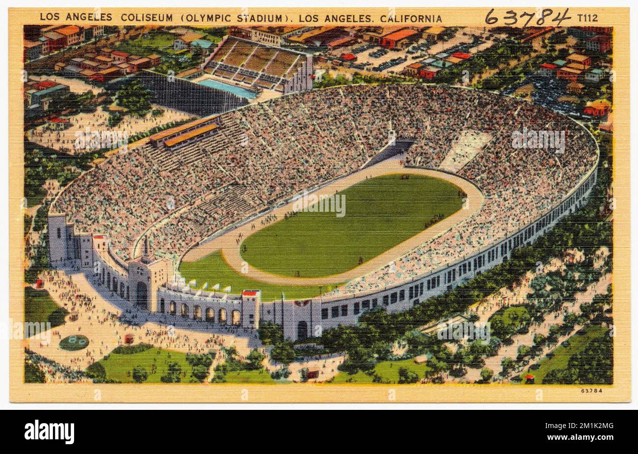 Los Angeles Coliseum (Olympic Stadium), Los Angeles, California ...