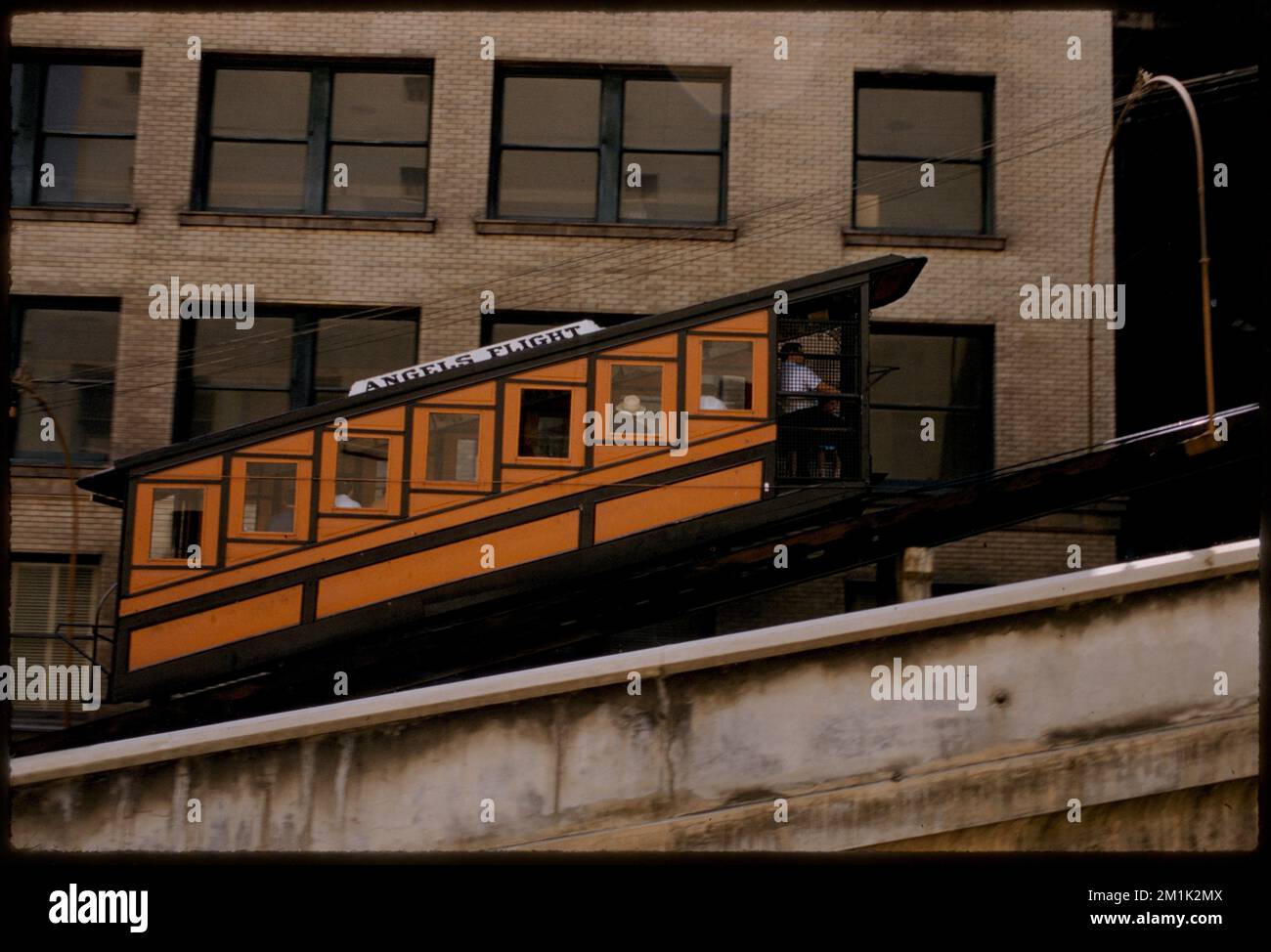 Angels Flight railway, Los Angeles , Cable railroads, Angels Flight ...