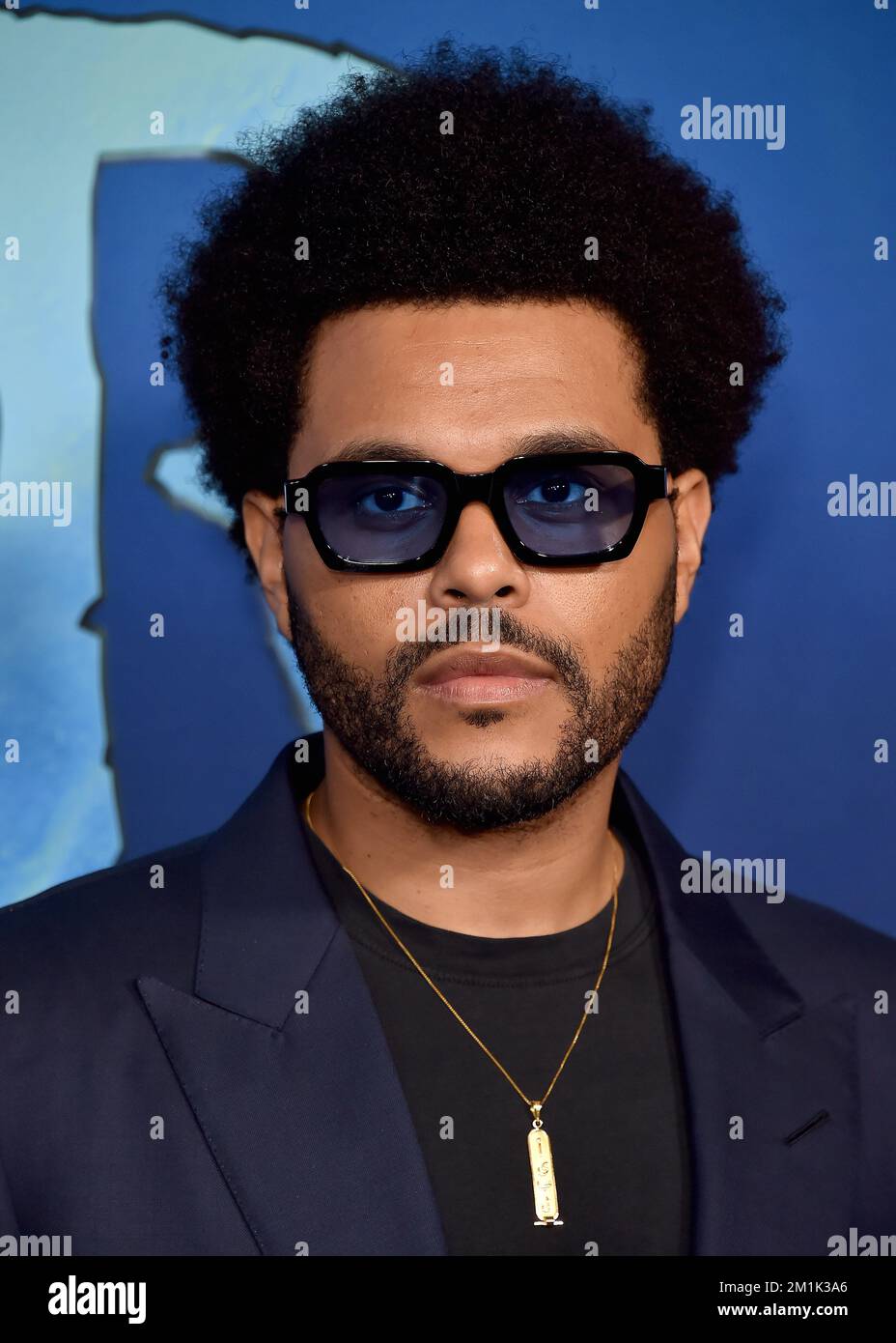 Los Angeles, CA on December 12, 2022. The Weeknd walking the red carpet ...