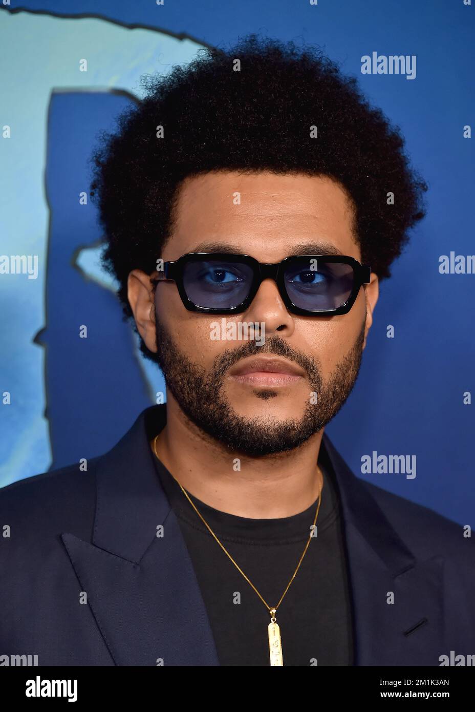 Los Angeles, CA on December 12, 2022. The Weeknd walking the red carpet ...