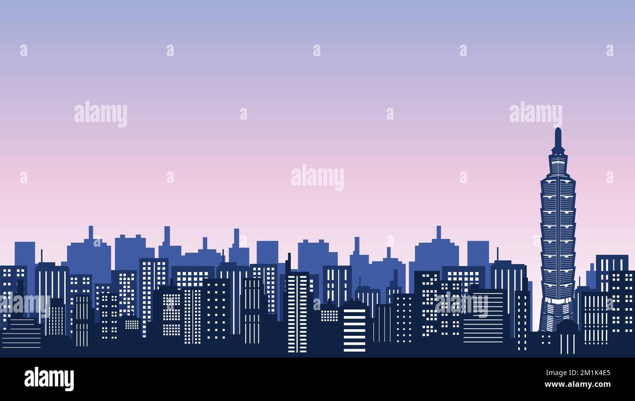 101 building night view Stock Vector Images - Alamy