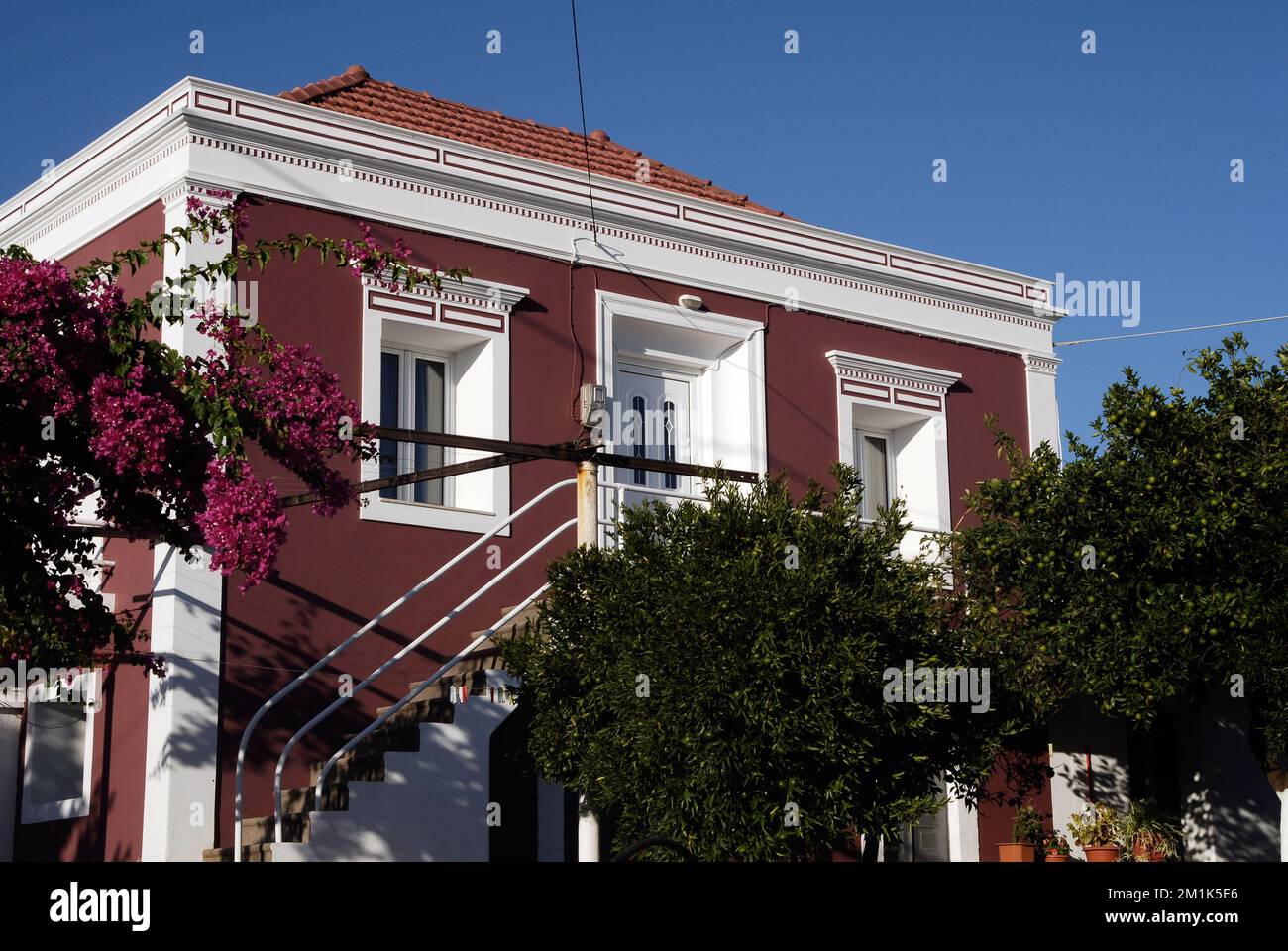 Greece, Dodecanese, Rhodes island Apollona traditional village (part 02 ...