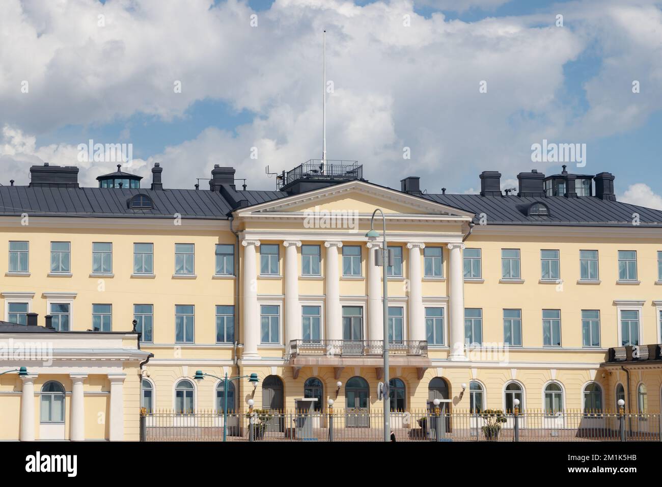 Helsinki, Finland - 12 June 2022: Building of Presidential Palace Stock ...