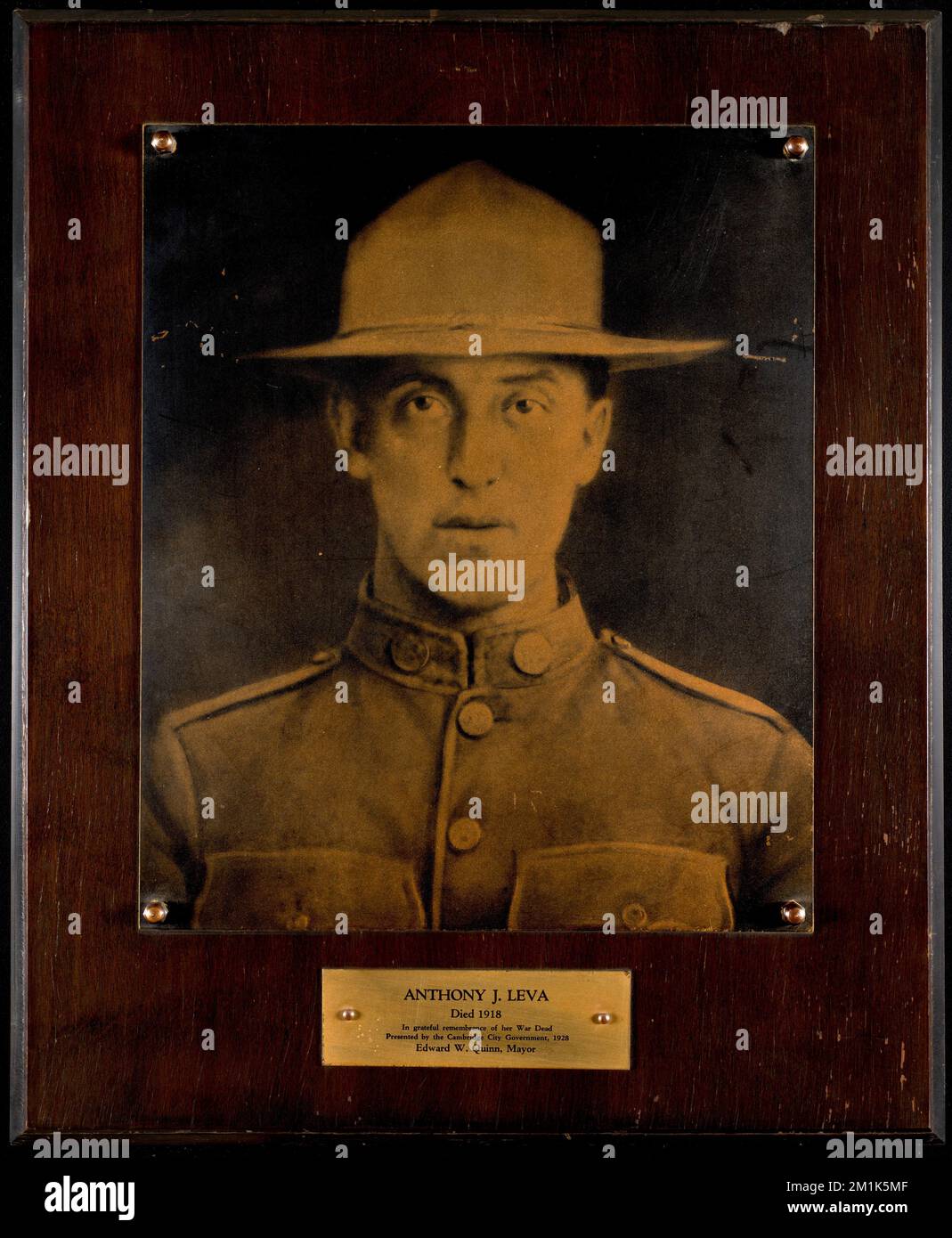 Anthony J. Leva, died 1918 , Soldiers, World War, 1914-1918 Stock Photo - Alamy