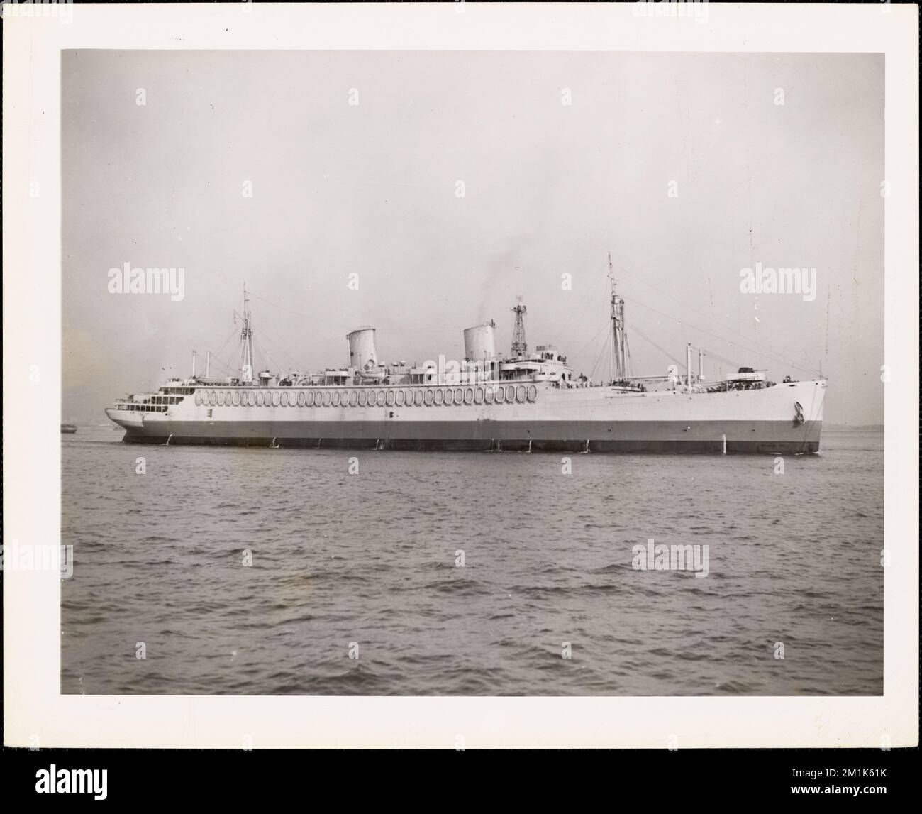 AP-21 USS WAKEFIELD-rebuilt by NYBos at US Naval Drydock completed 3/ ...