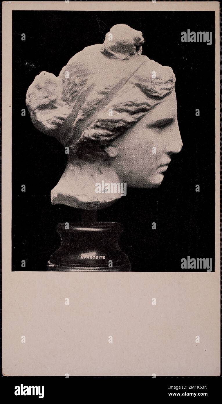 Aphrodite, marble, fourth century B. C. Museum of Fine Arts, Boston ...