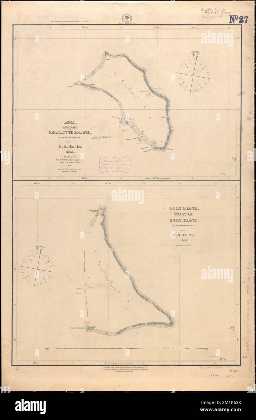 Maps of kiribati hi-res stock photography and images - Alamy