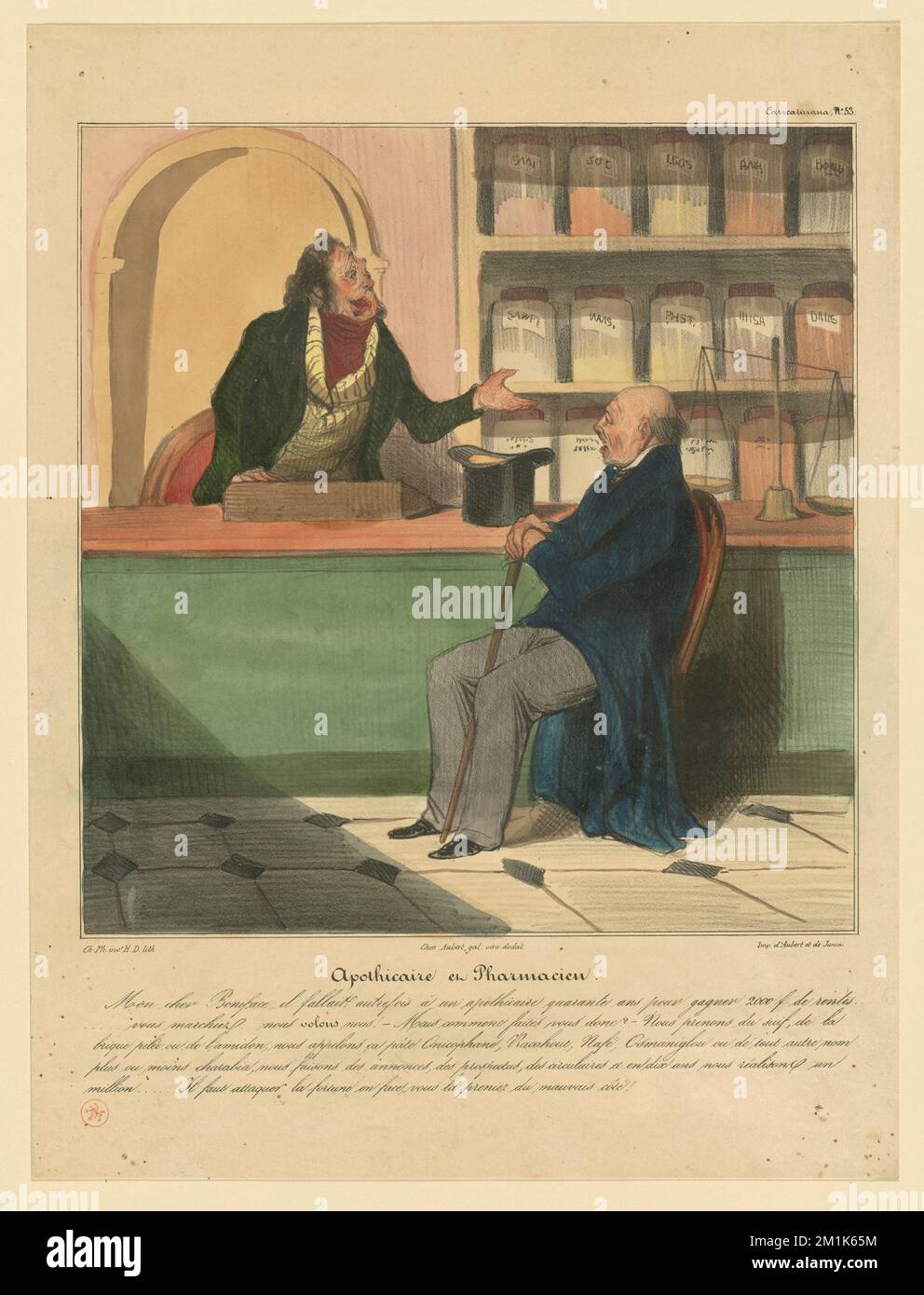 Apothicaire et pharmacien , Fictitious characters, Macaire, Robert ...