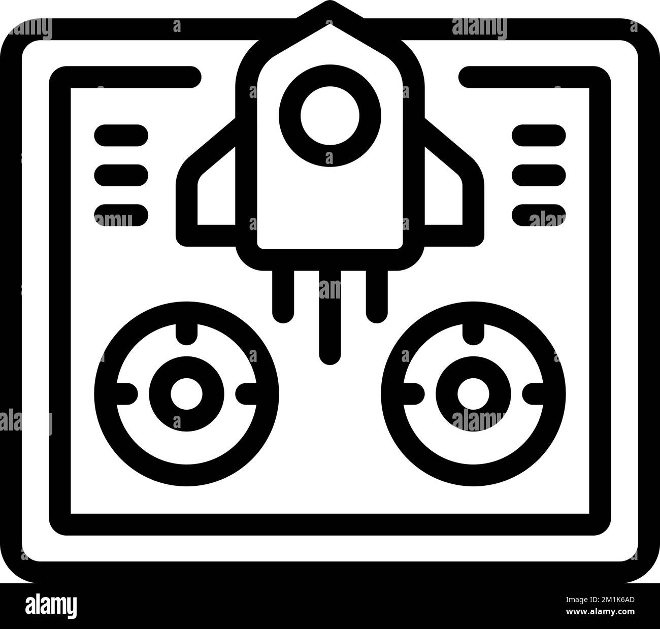 Rocket platform Stock Vector Images - Alamy